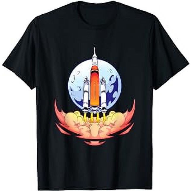 Artemis 1 SLS Rocket Launch Mission To The Moon And Beyond T-Shirt ...