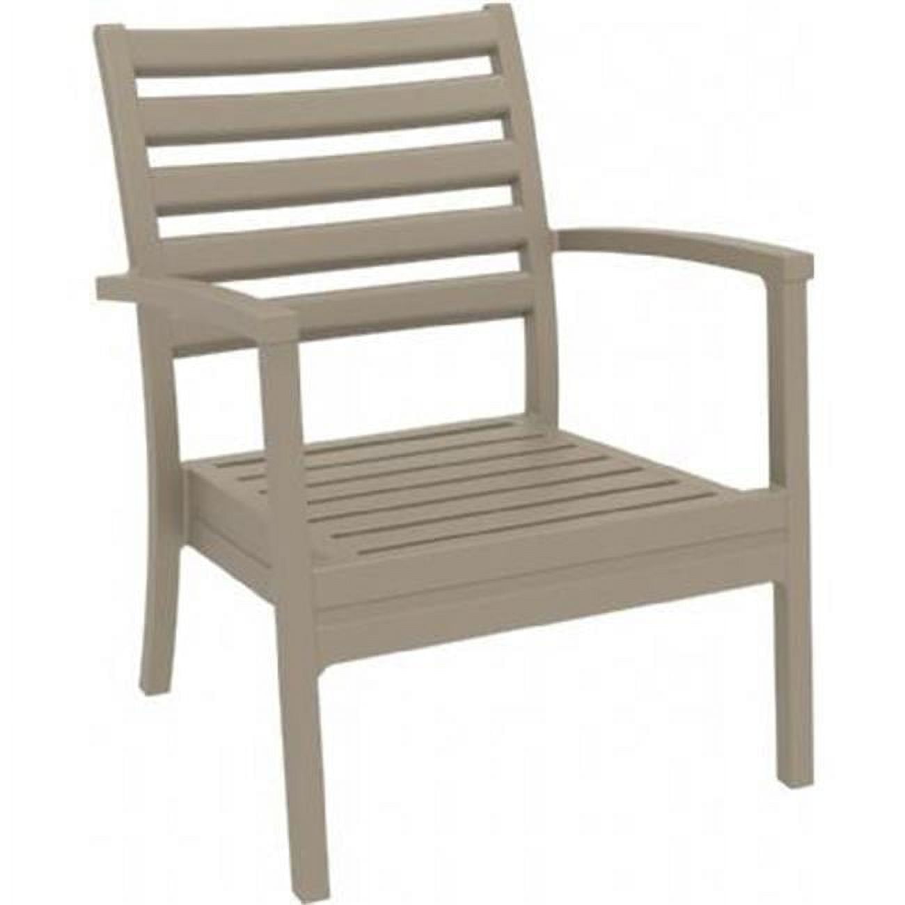 Artemis Club Chair Extra Large - Dove Gray - Set of 2 - Walmart.com