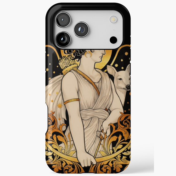 Artemis Goddess Greek Myth Art Case for iPhone 11 12 13 14 15 16 17 Pro ...