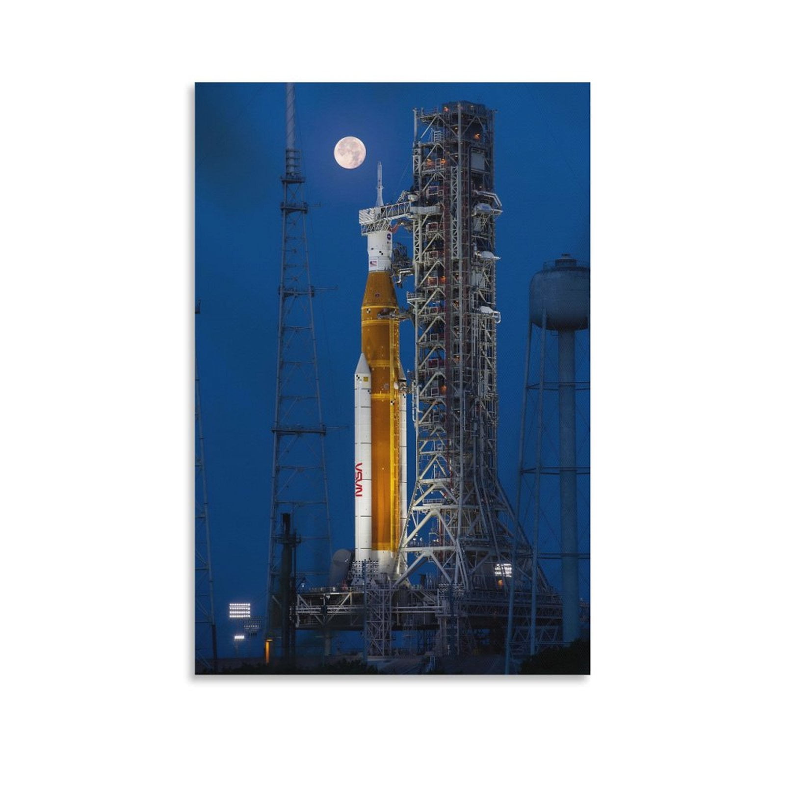 Artemis Rocket Poster Artemis I Rocket Poster Wallpaper(2) Gifts Canvas ...