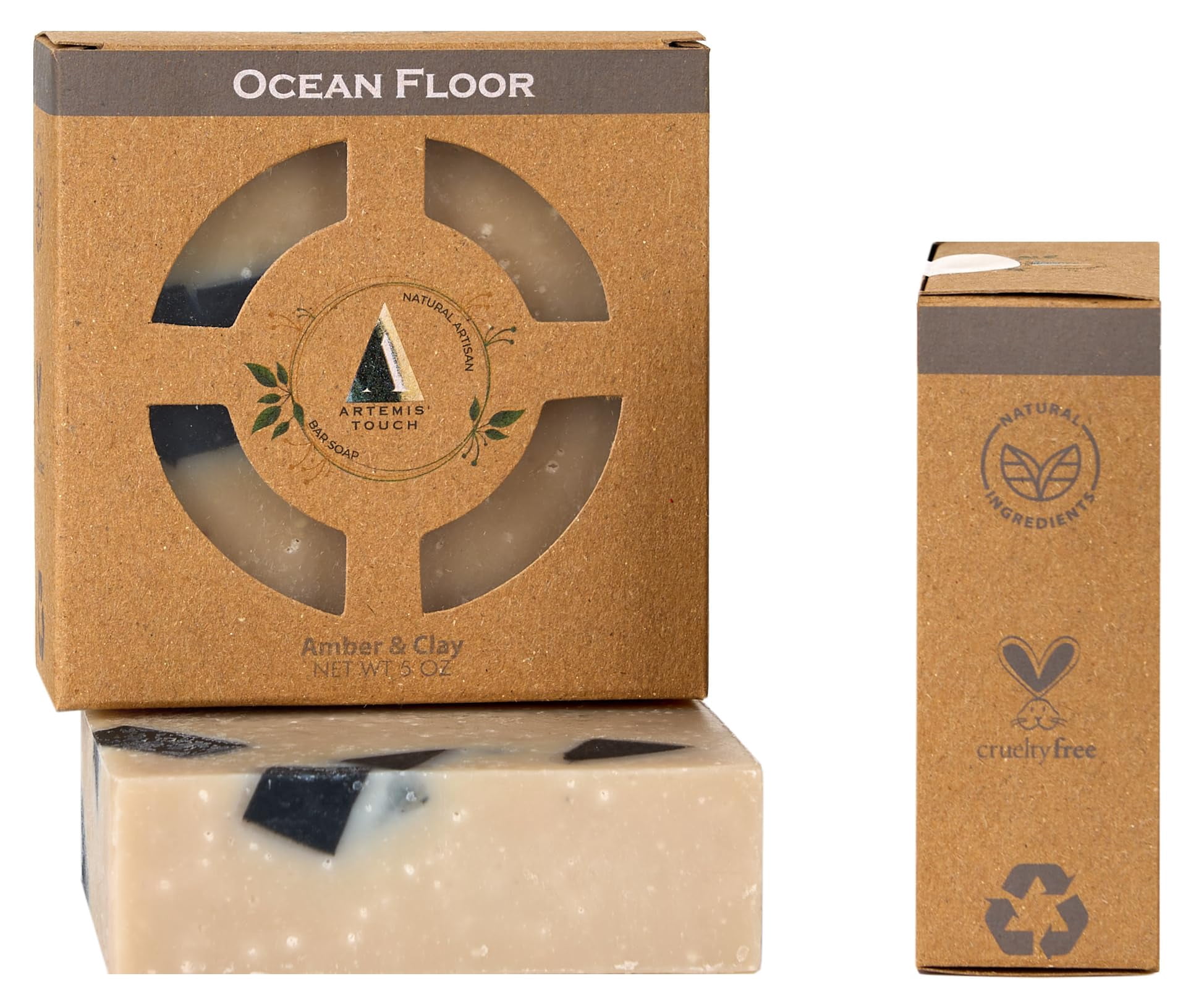 Artemis Touch Natural Artisan SAF21 Bar Soap Cold Pressed 5 oz - Ocean ...