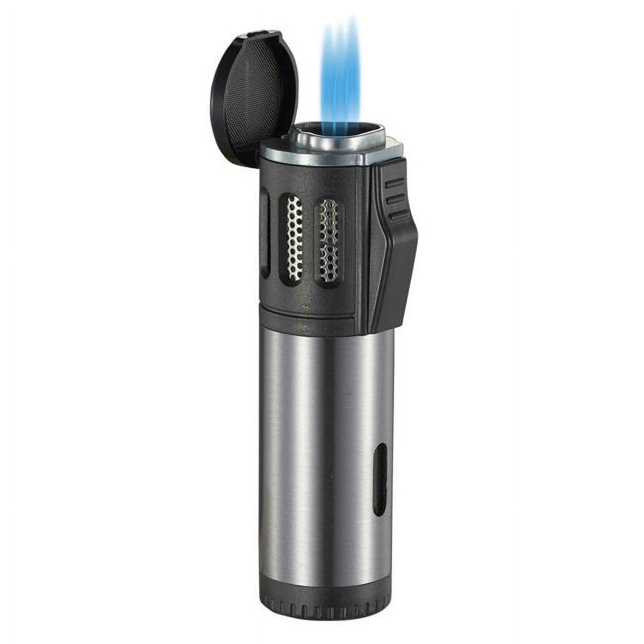 Artemis Triple Flame Torch Lighter - Brushed Silver - Walmart.com