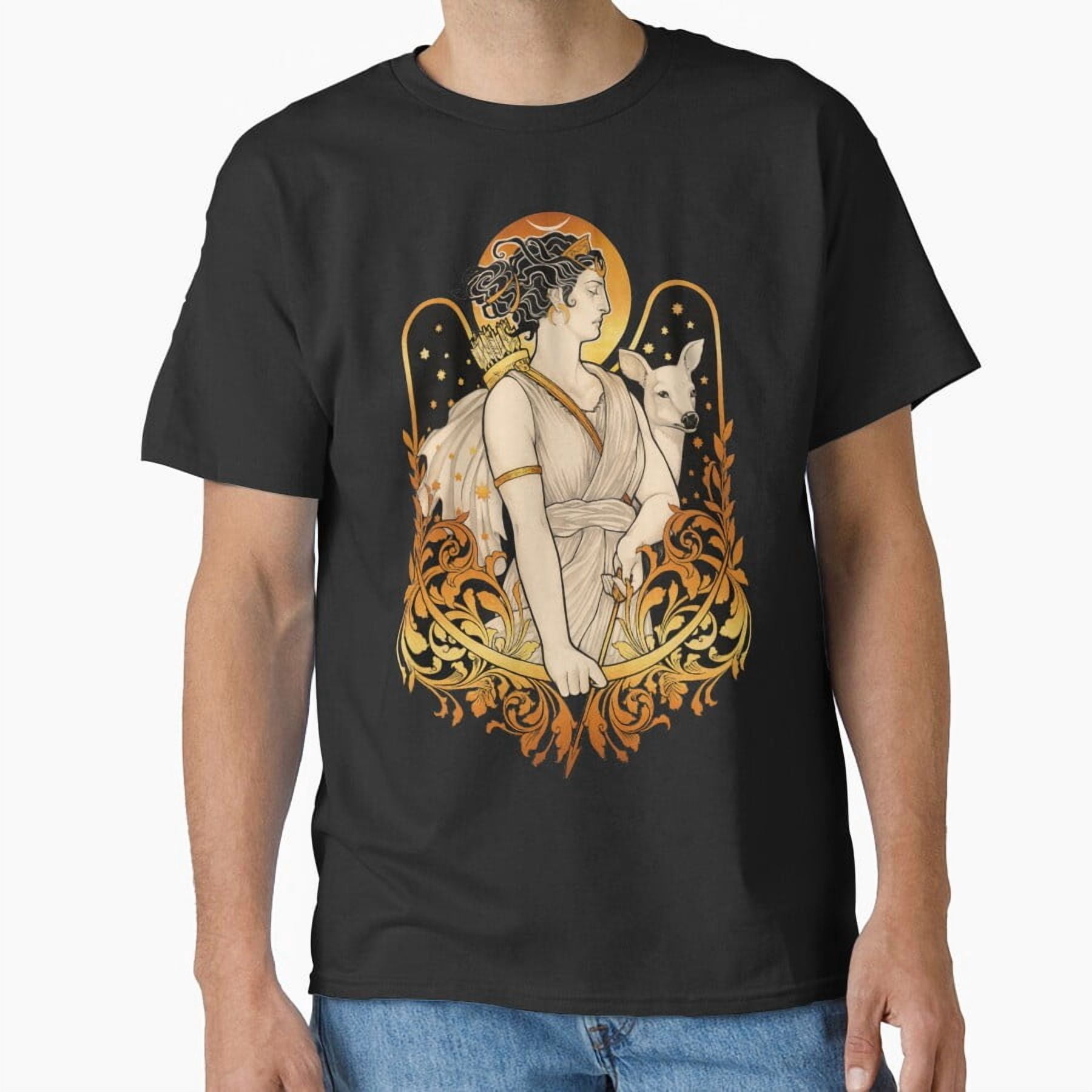 Artemis With A Greek Goddess And A Mythology Vibe And A H14468 T-Shirt ...