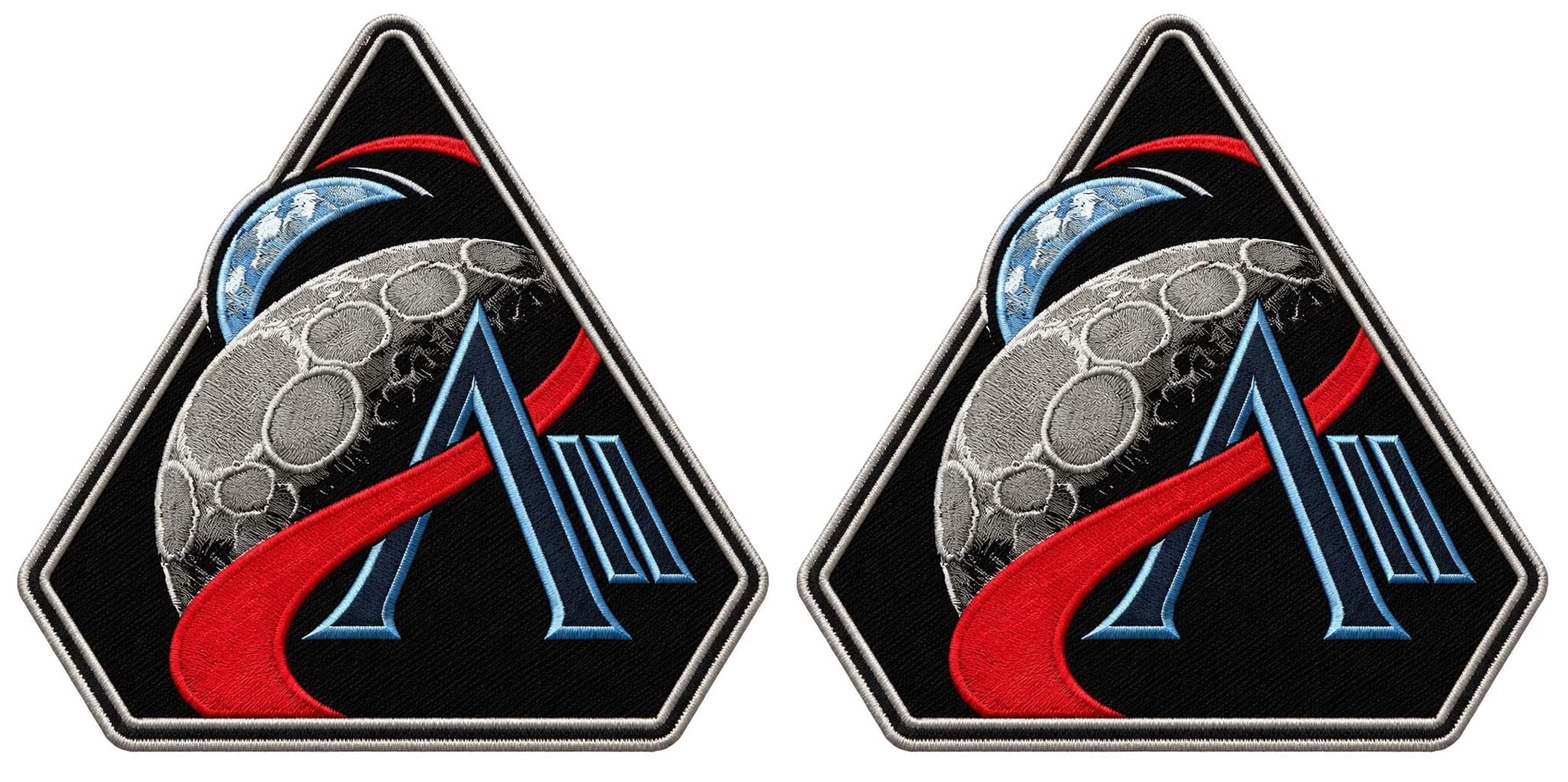 Artemis ii Patch Artemis 2 Mission Embroidery Hook Patch Commemorative ...