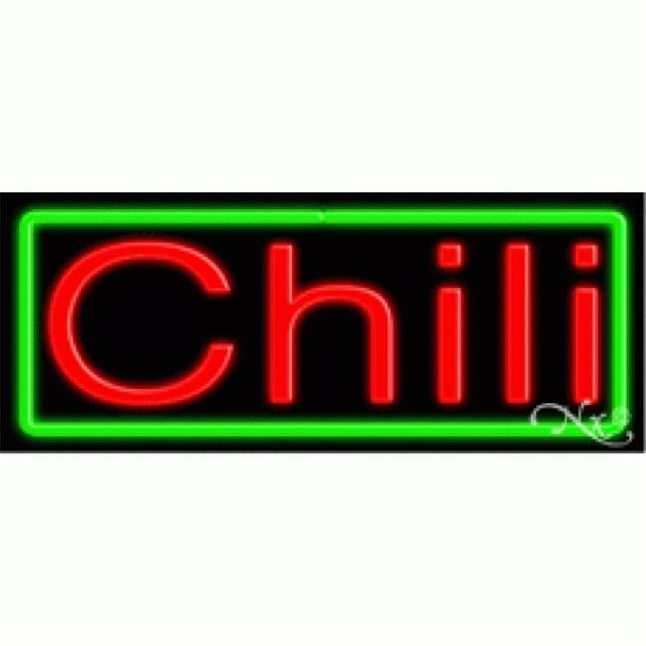 Arter Neon 10220 Business Neon Sign - Chili - Walmart.com