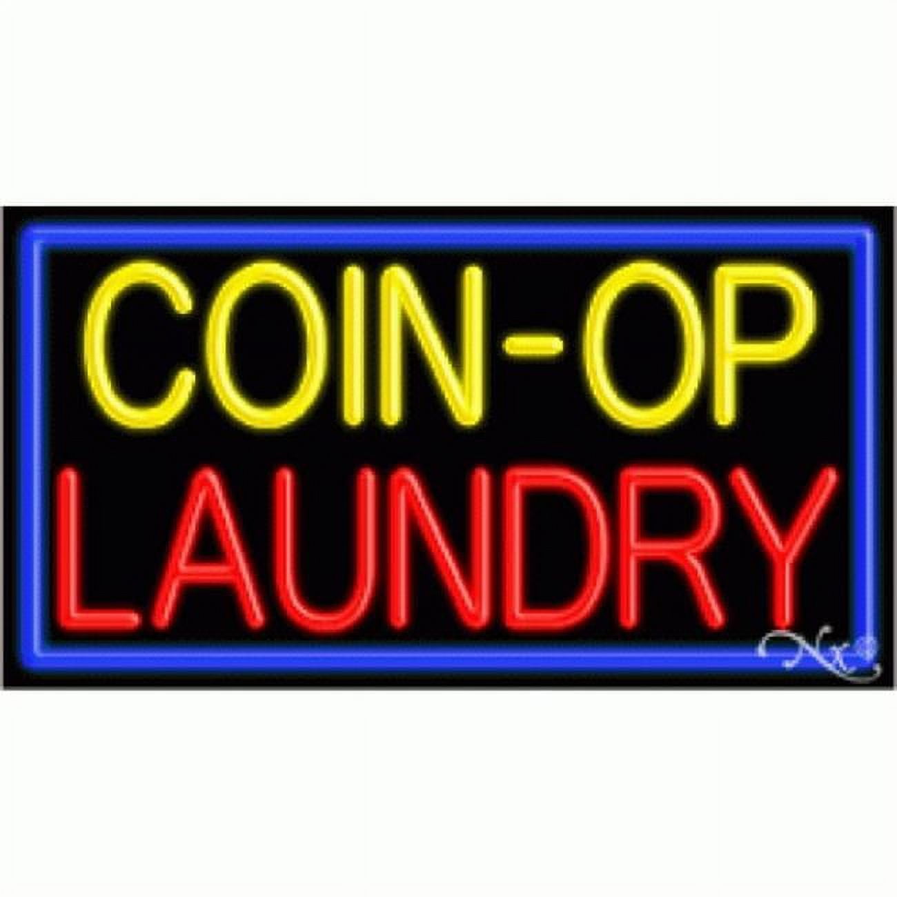 Arter Neon 11063 Business Neon Sign - Coin Op Laundry - Walmart.com