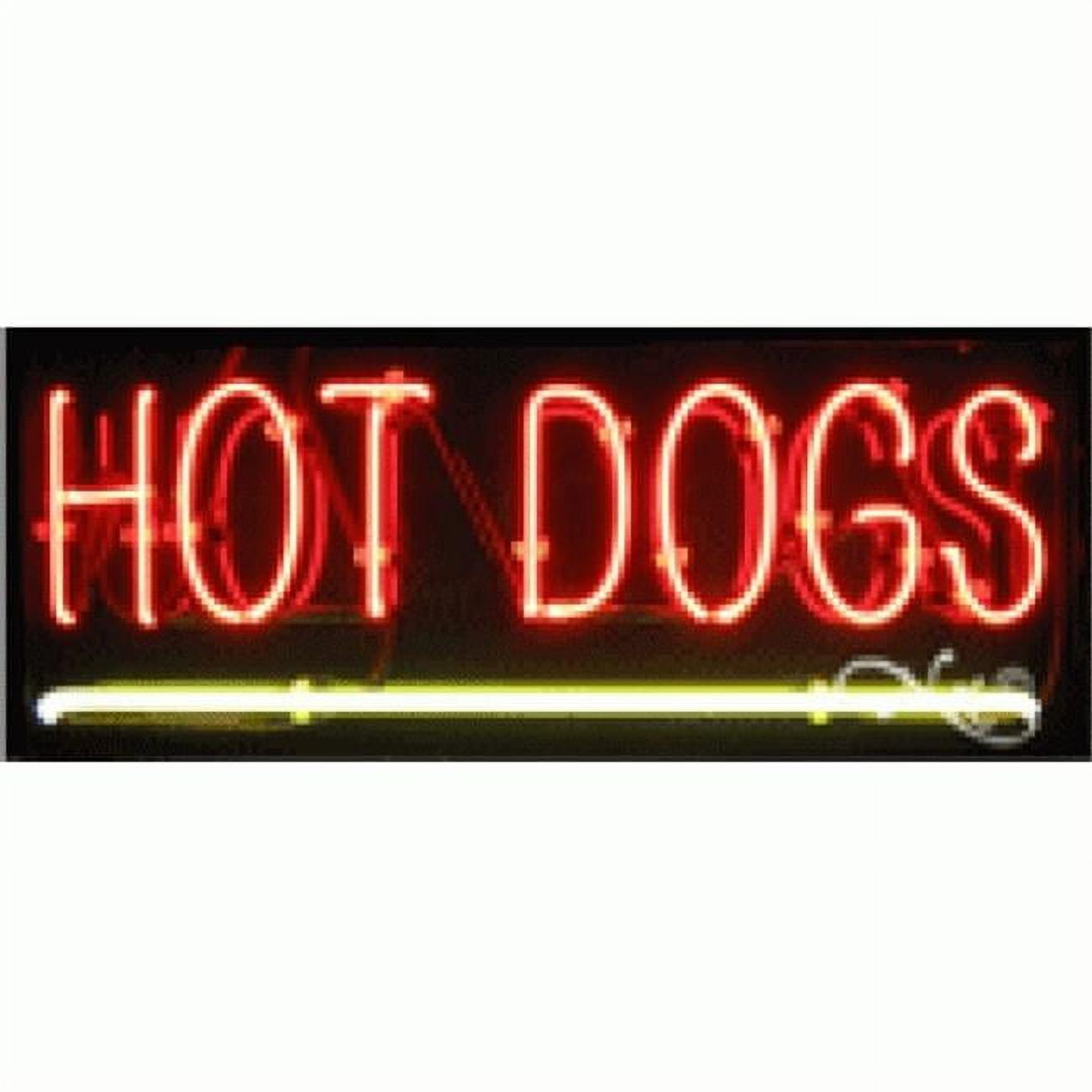 Arter Neon 12079 Ecomomic Neon Sign - Hot Dogs, Red - Walmart.com