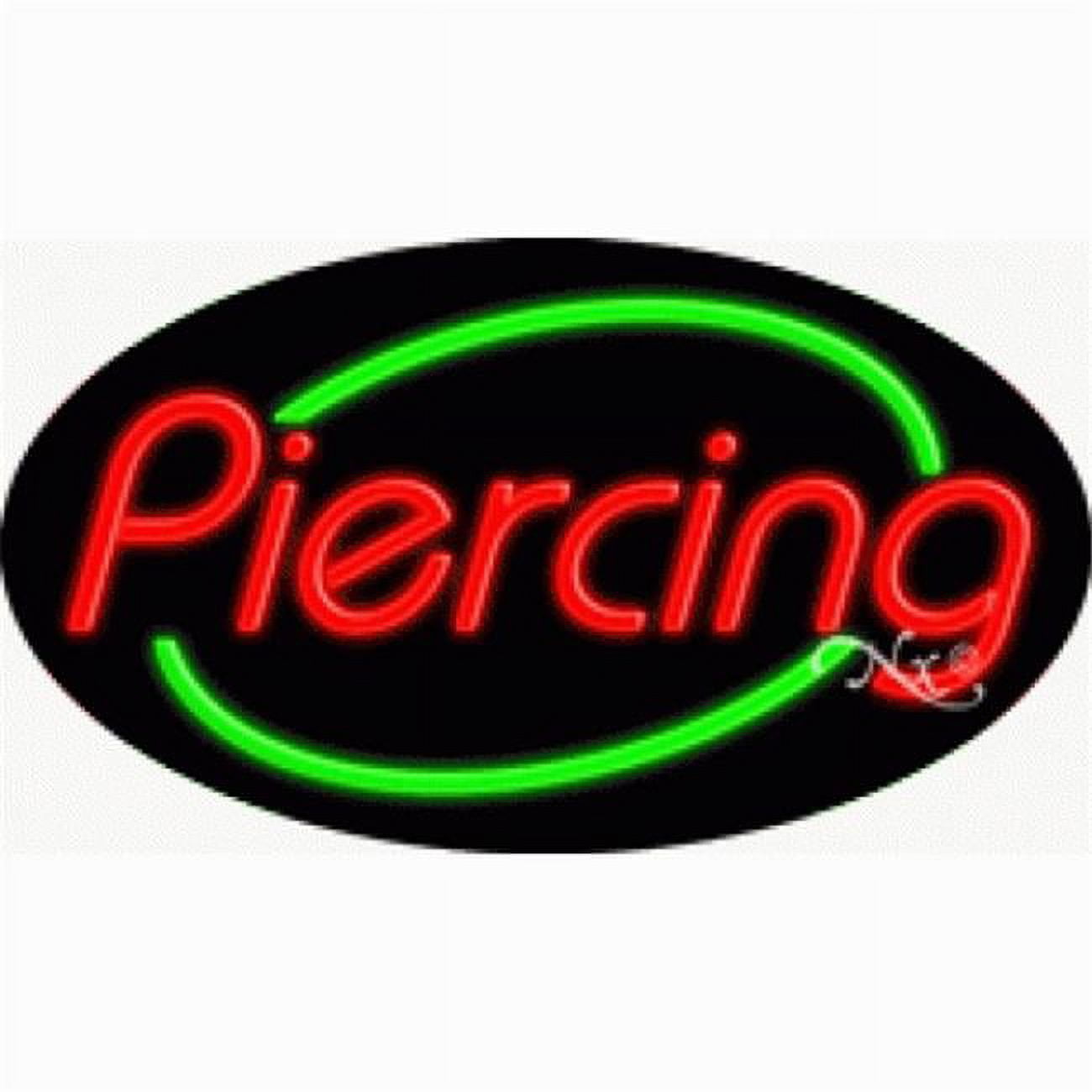 Arter Neon 14119 Flashing Neon Sign - Piercing - Walmart.com