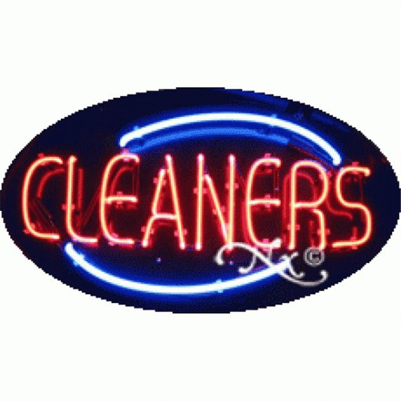 Arter Neon 14177 Flashing Neon Sign - Cleaners - Walmart.com