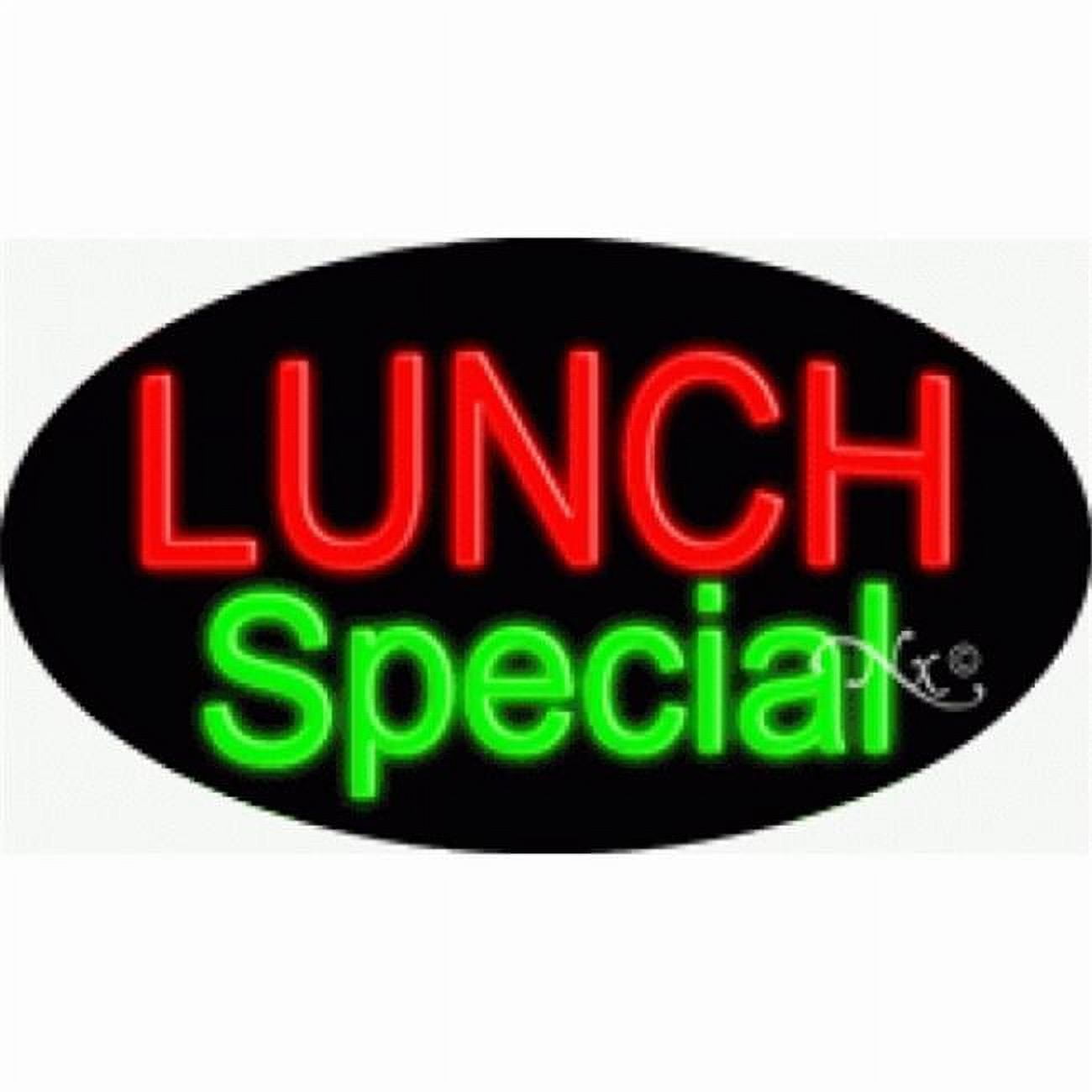 Arter Neon 14244 Flashing Neon Sign - Lunch Special - Walmart.com