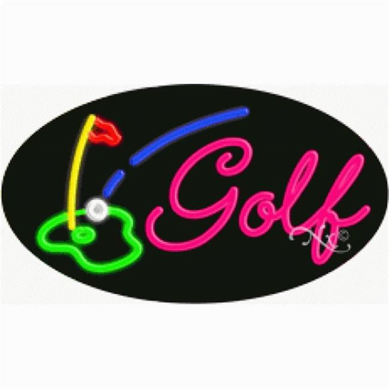 Arter Neon 14387 Flashing Neon Sign - Golf - Walmart.com