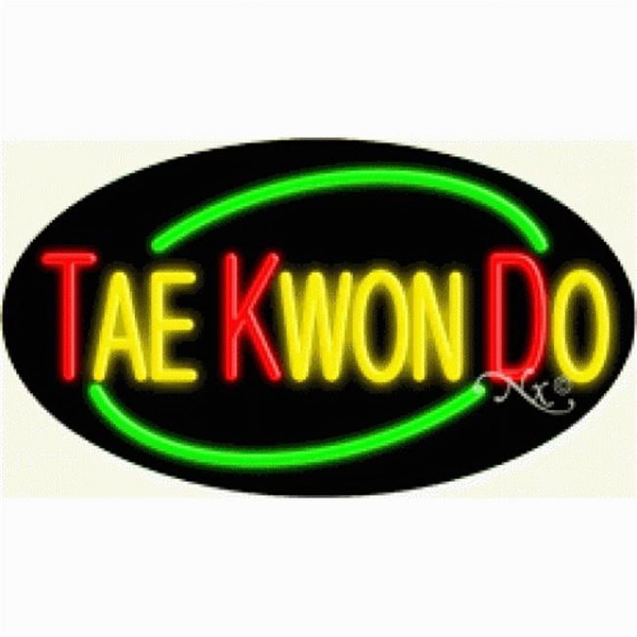 Arter Neon 14482 Flashing Neon Sign - Tae Kwon Do - Walmart.com