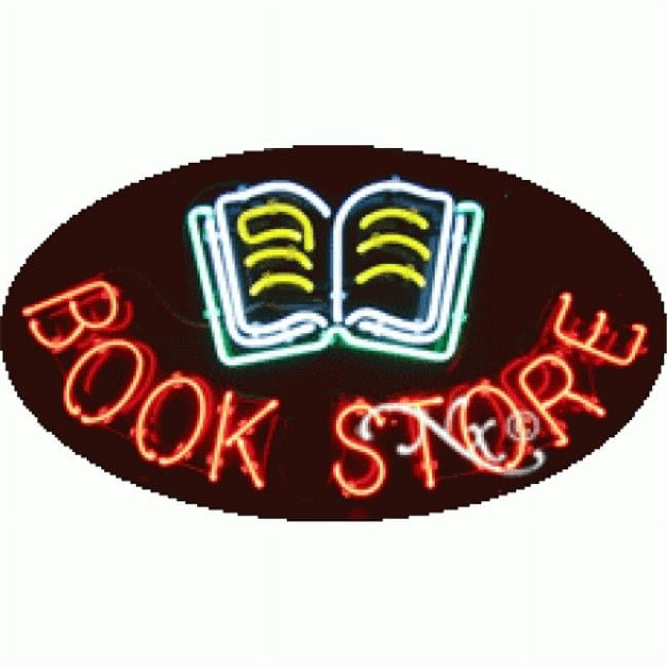 Arter Neon 14498 Flashing Neon Sign - Book Store - Walmart.com
