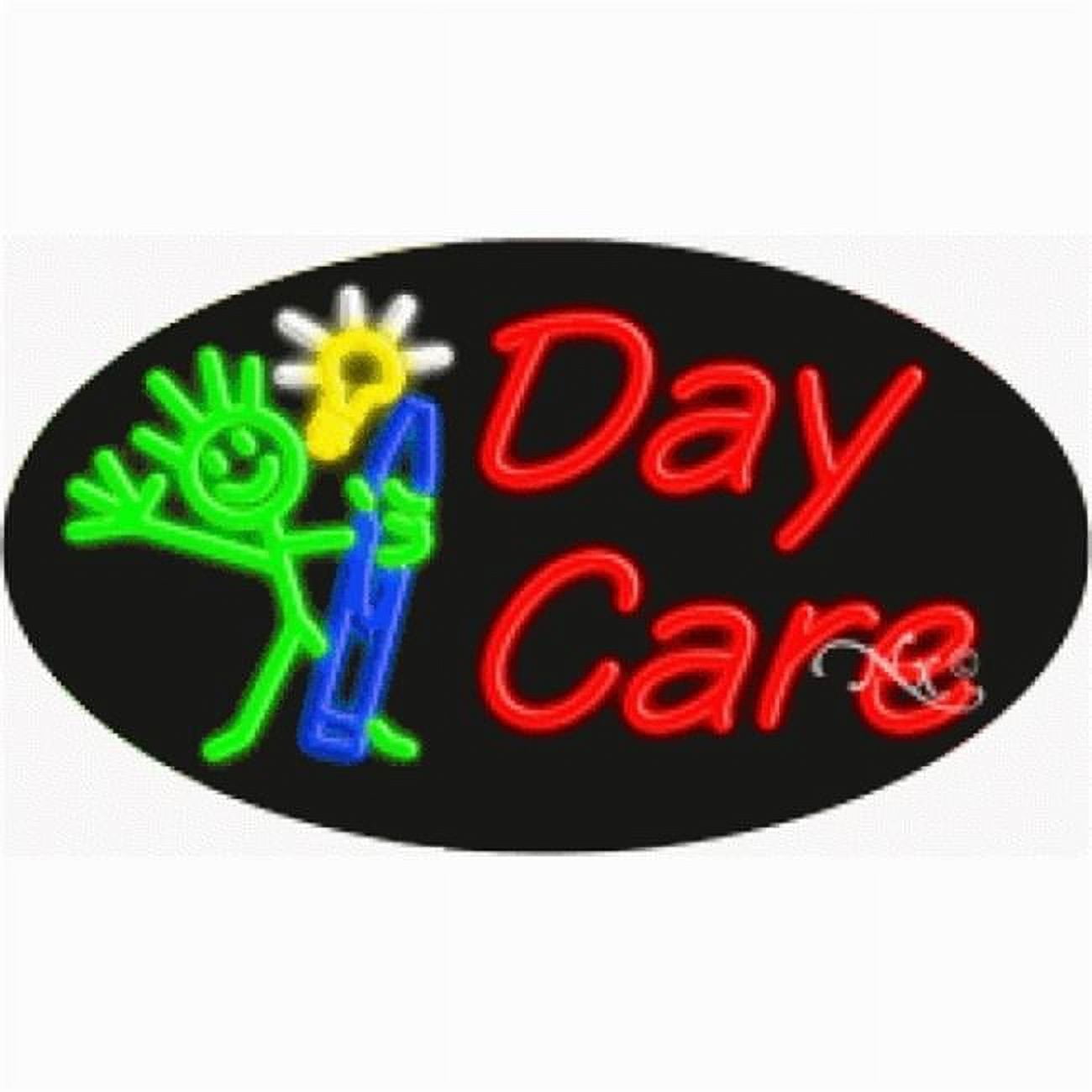 Arter Neon 14510 Flashing Neon Sign - Day Care - Walmart.com