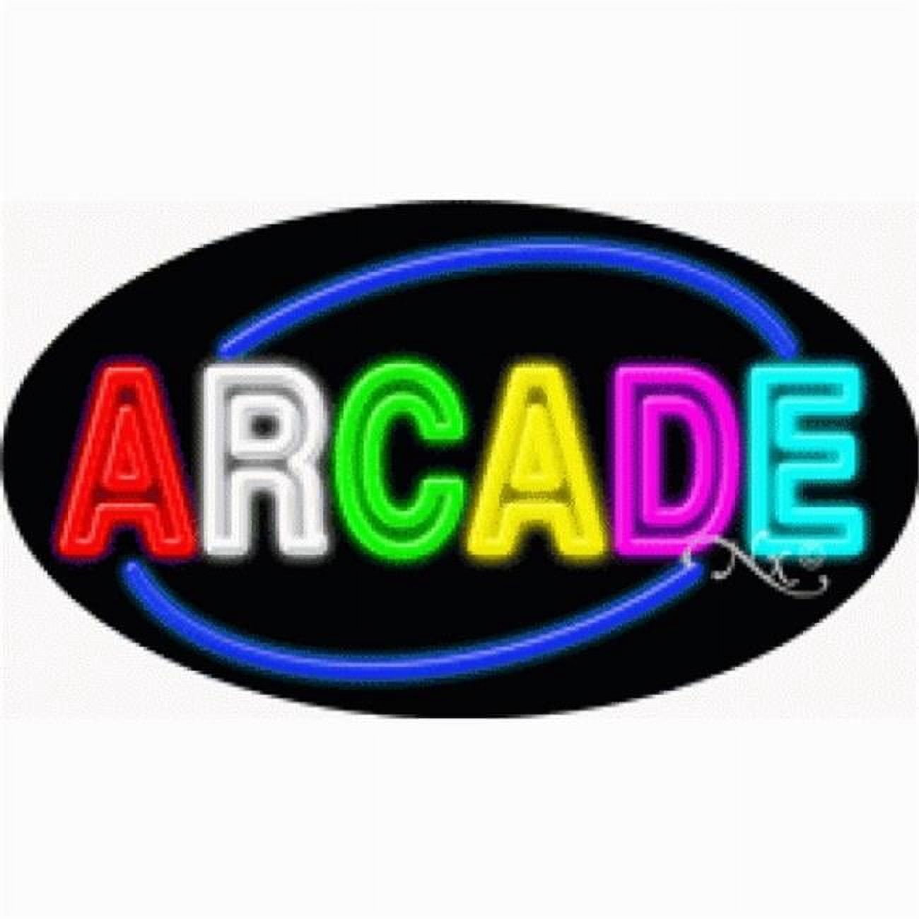 Arter Neon 14570 Flashing Neon Sign - Arcade - Walmart.com
