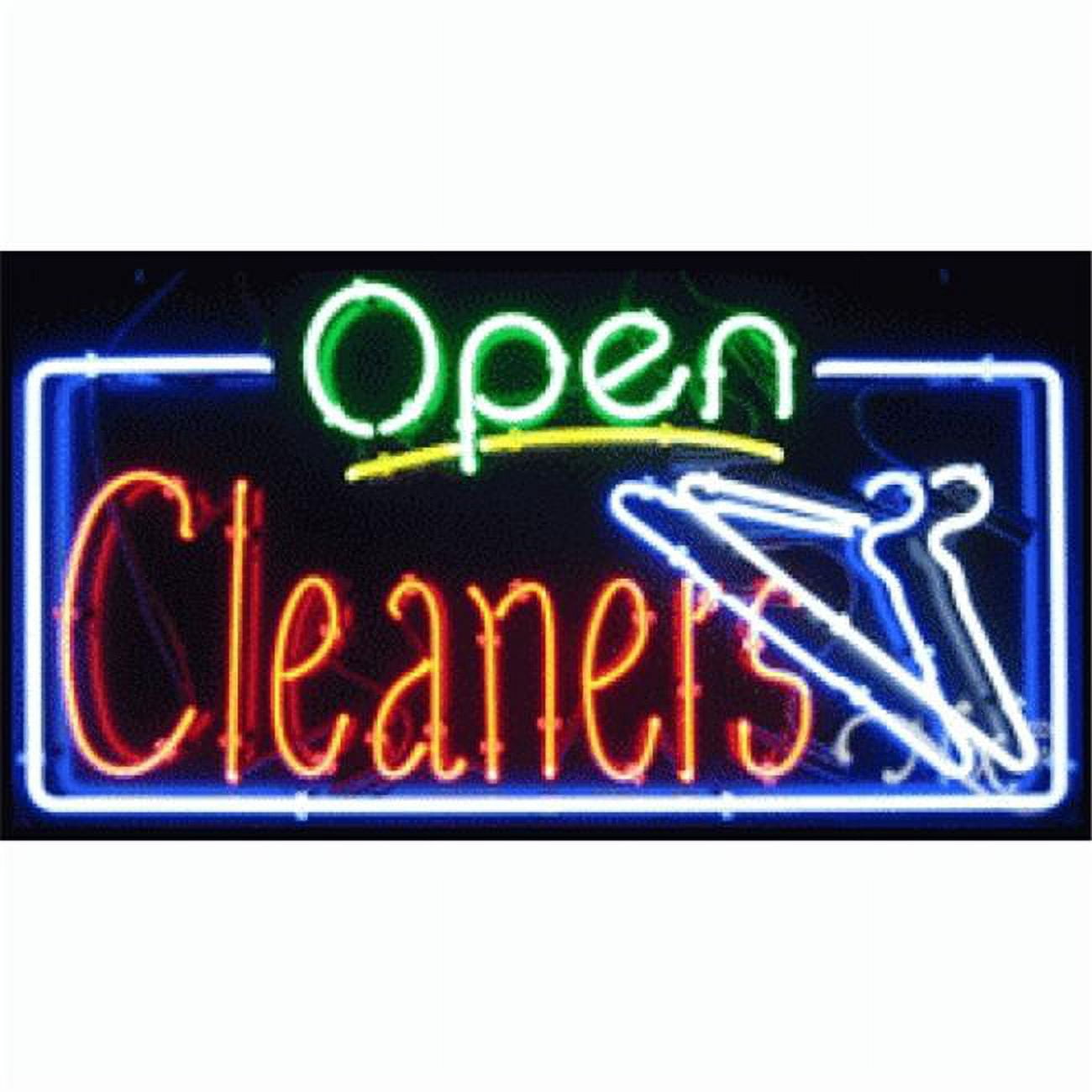 Arter Neon 15486 Neon Sign with Open - Cleaners - Walmart.com