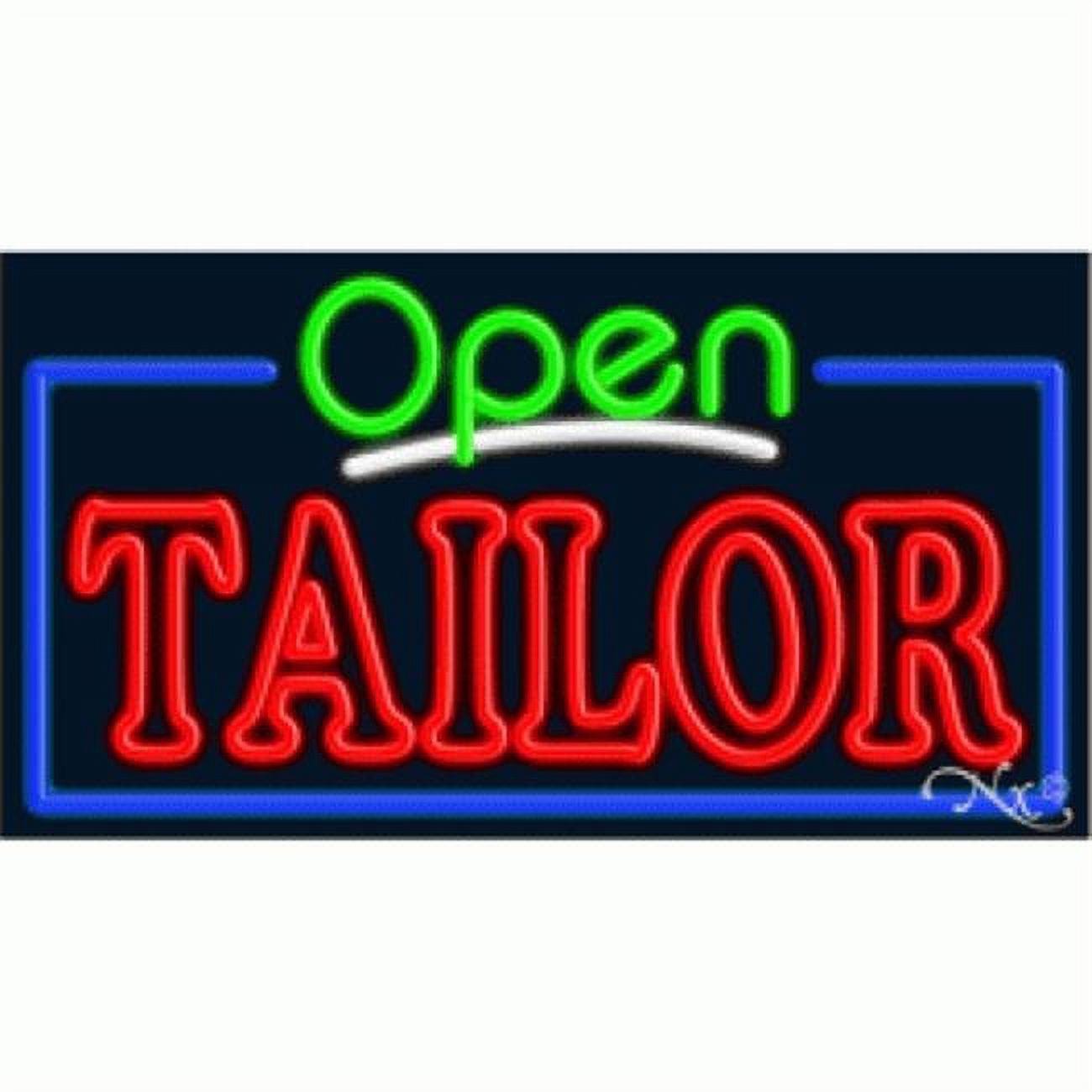 Arter Neon 15579 Neon Sign with Open - Tailor - Walmart.com