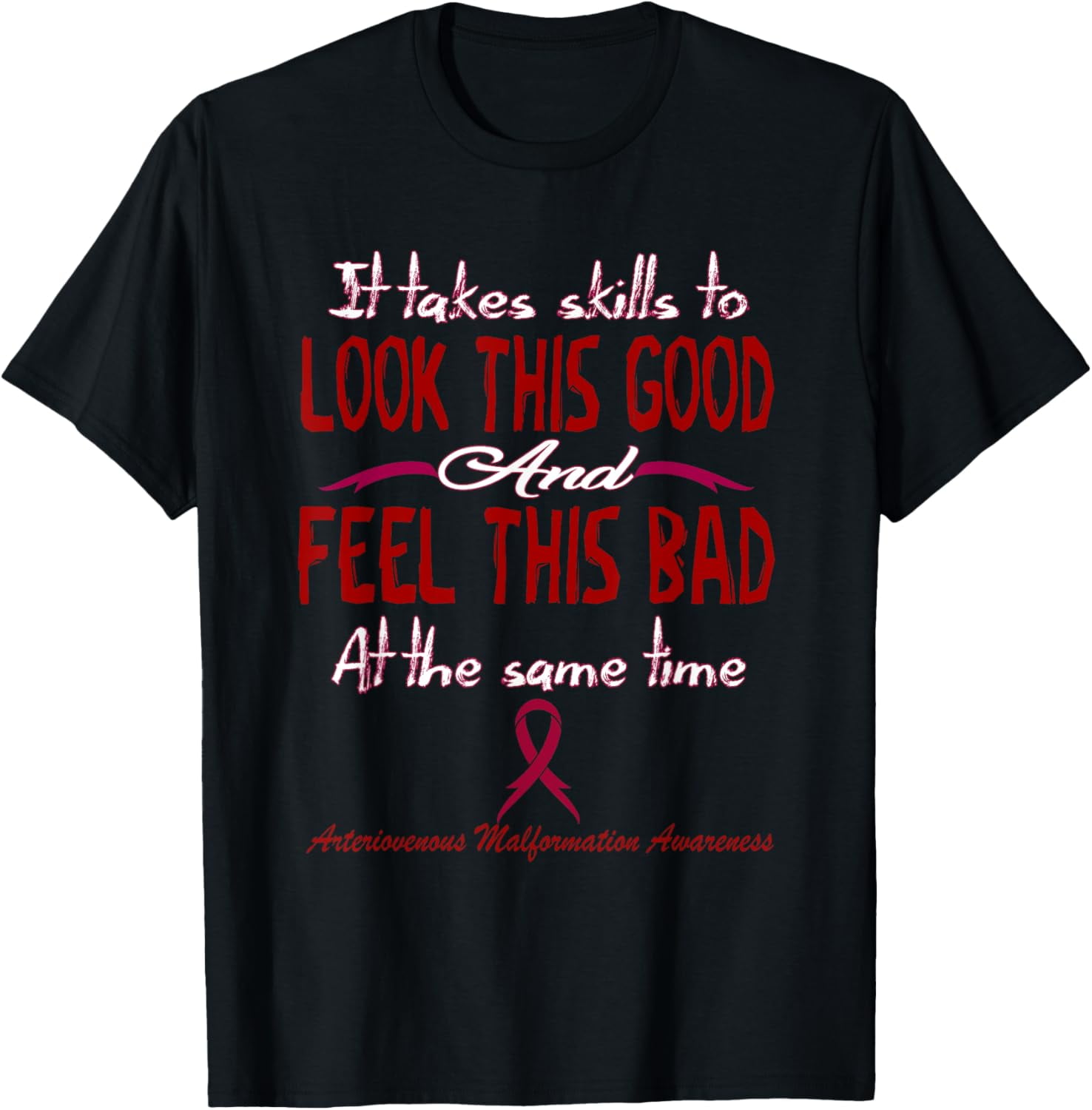 Arteriovenous Malformation Awareness T-Shirt - Walmart.com