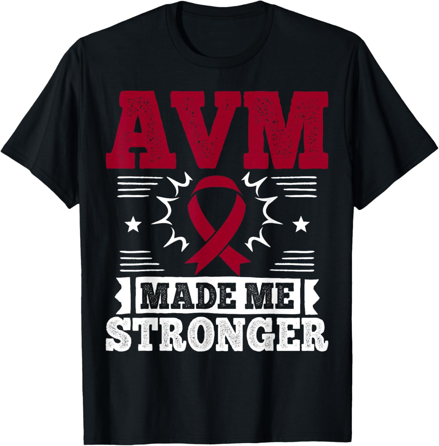 Arteriovenous Malformation TShirt Burgundy Ribbon - Walmart.com