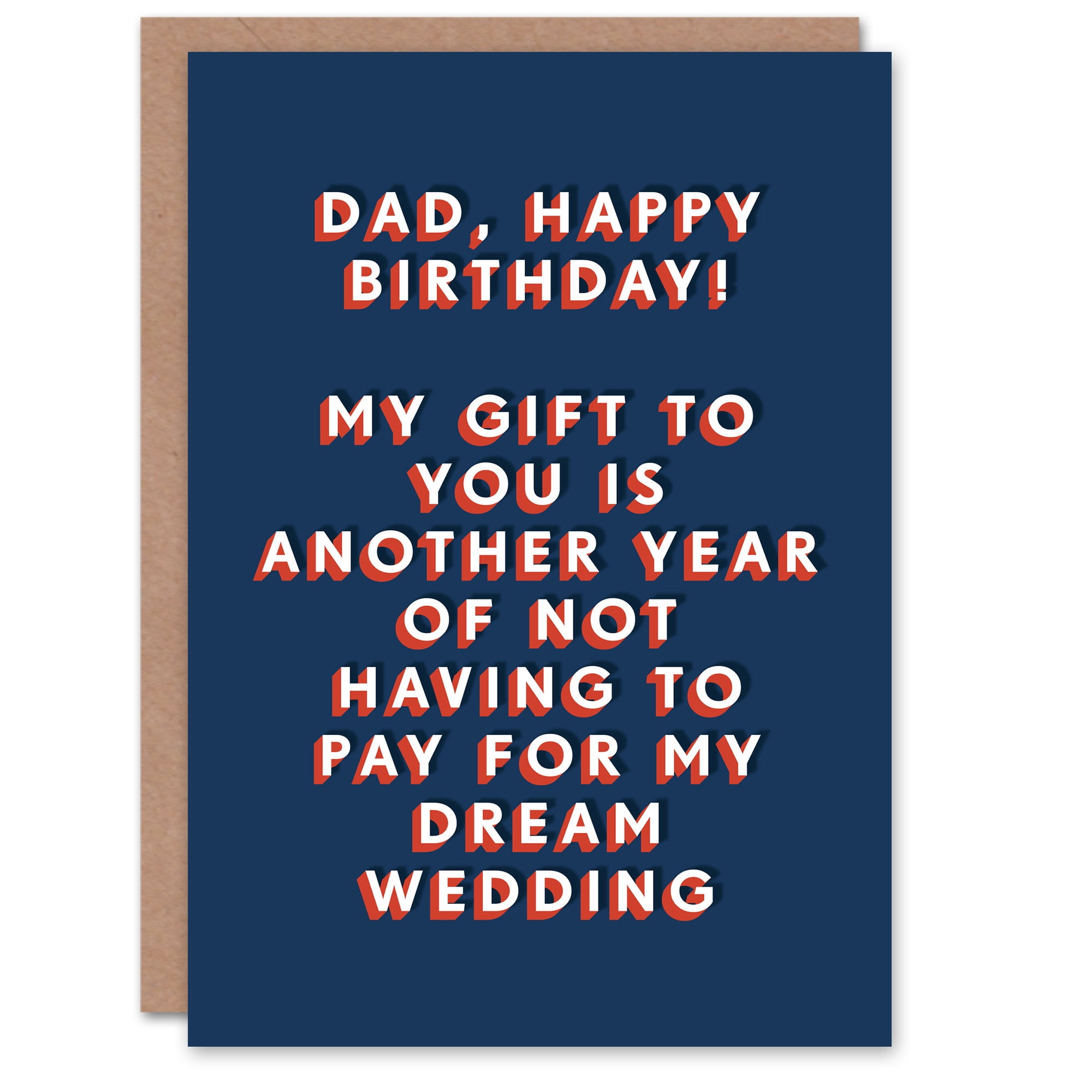 Artery8 Another Year Not Paying For Wedding Funny For Him Dad Father ...