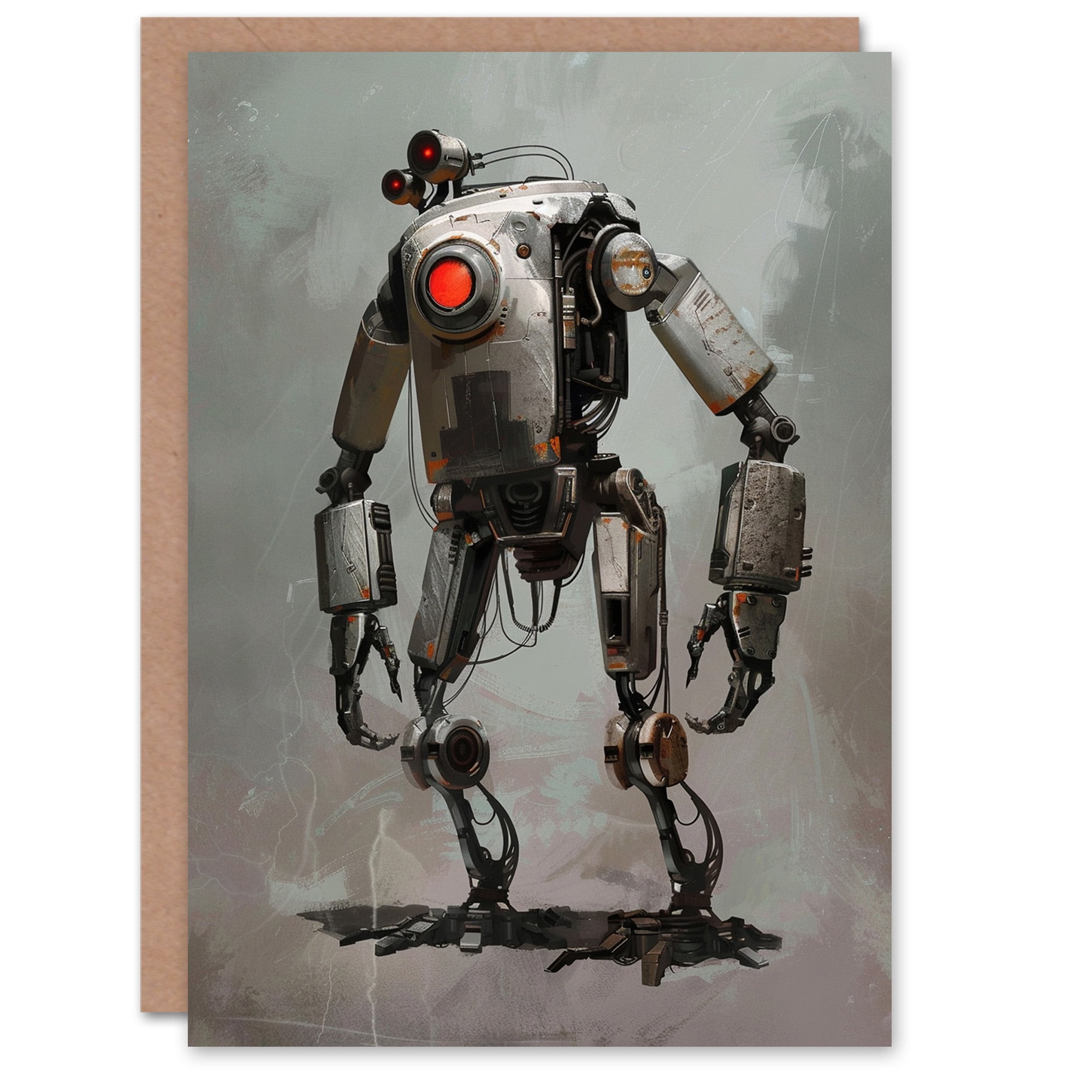 Artery8 Anthropomorphic Bot Robot Sci Fi Concept Art Blank For Him Or ...