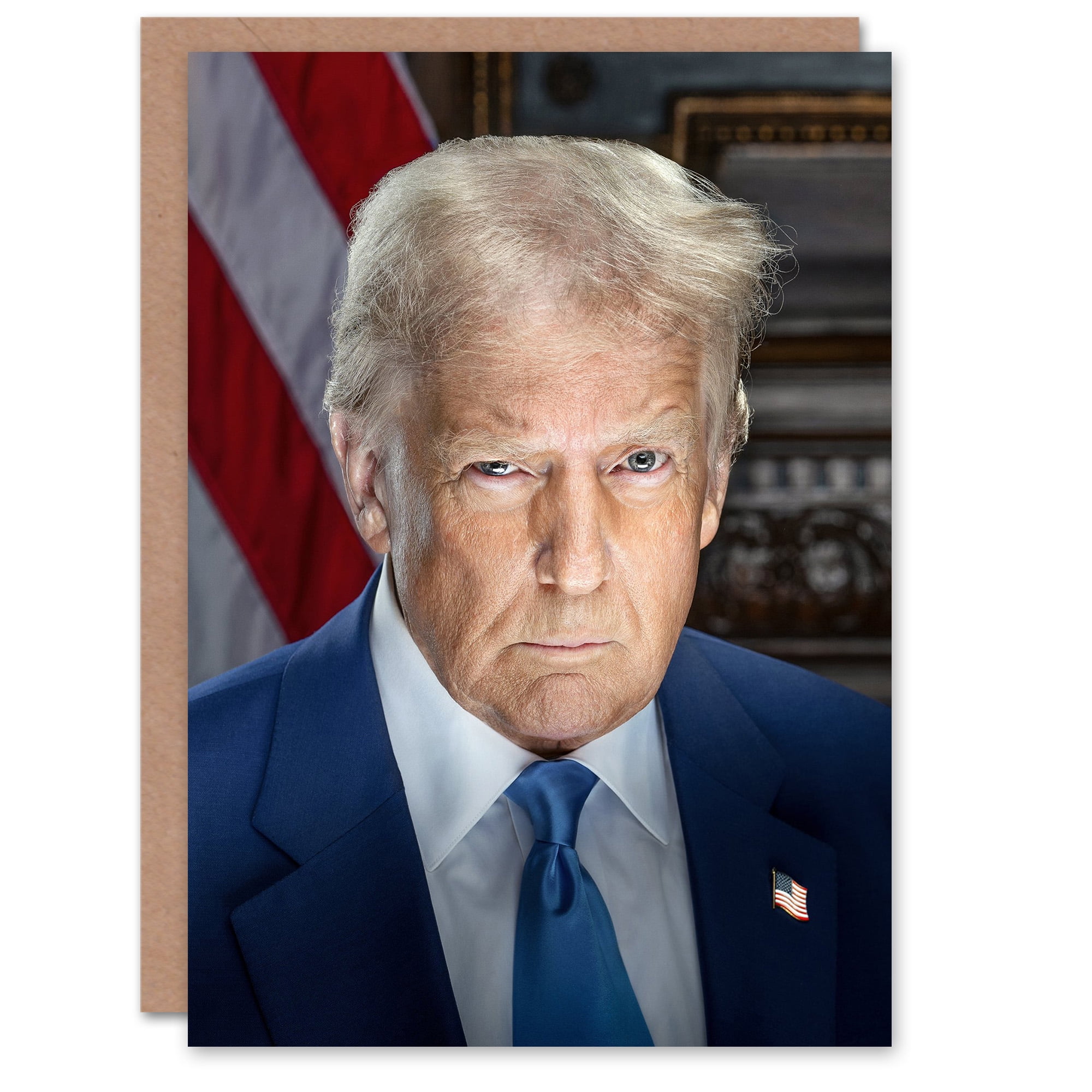 Artery8 Greeting Card United States 47th President Donald Trump ...