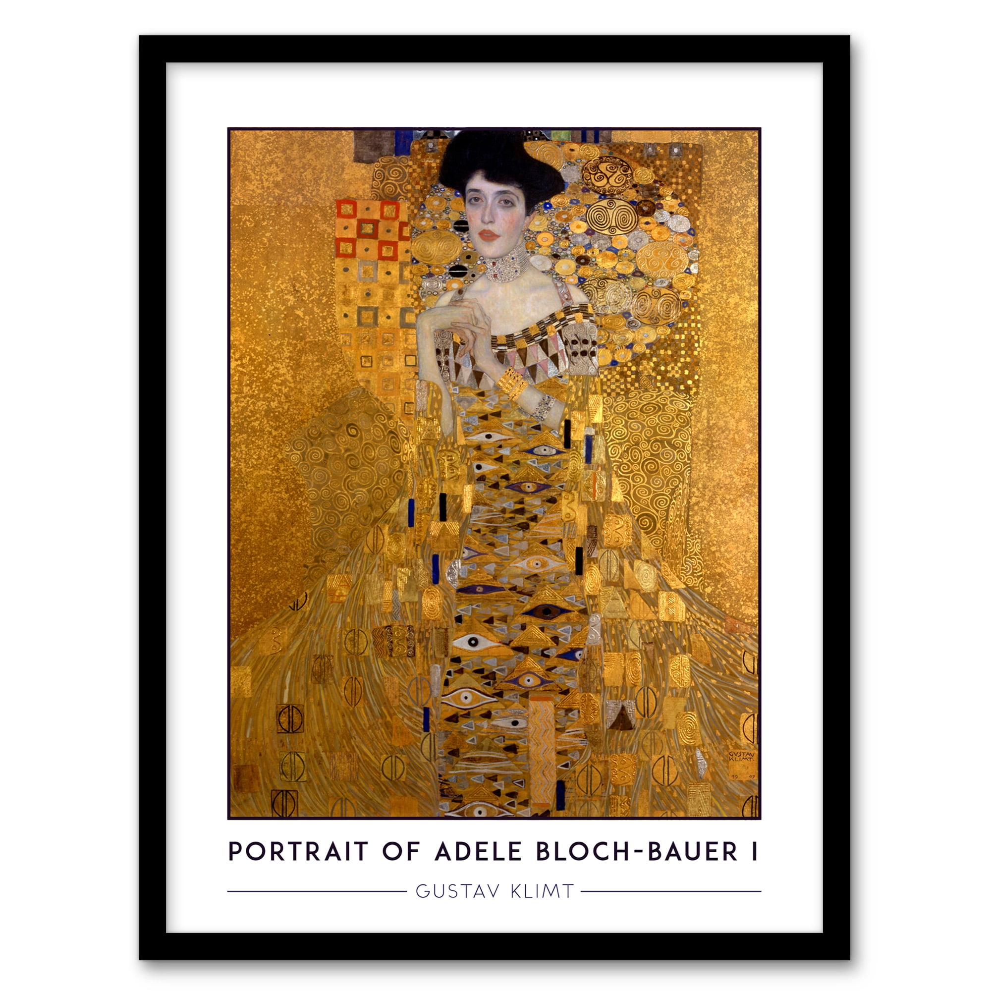 Artery8 Gustav Klimt Adele Bloch Bauer Portrait Lady in Gold Living ...