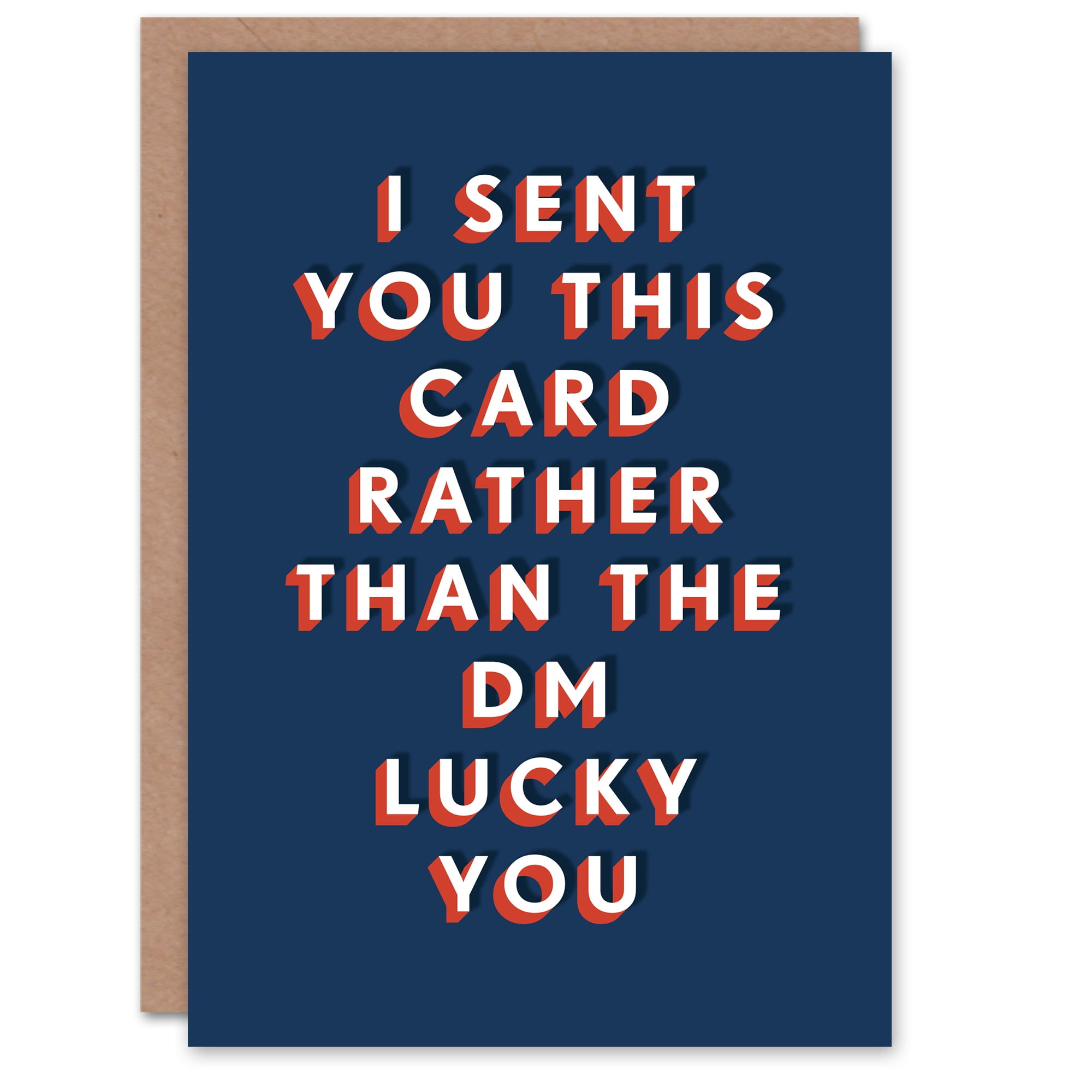 Artery8 Lucky Sent This Instead Of DM Funny Cheeky For Him Birthday ...