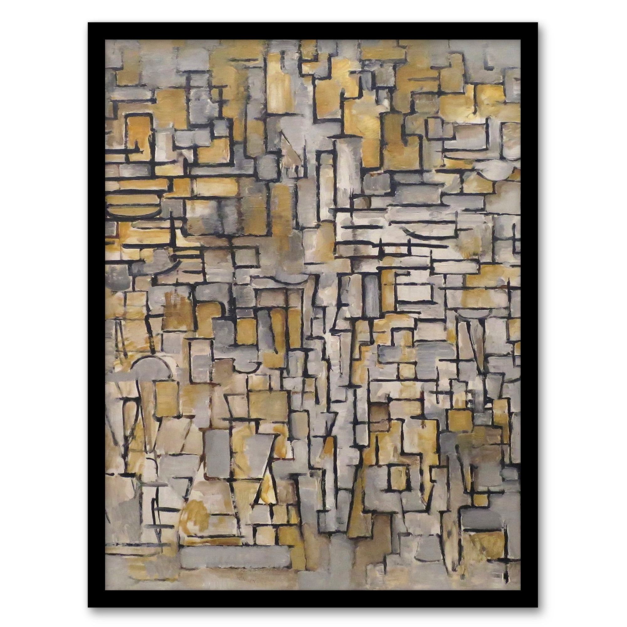 Artery8 Piet Mondrian Tableau No 2 Composition No VII Framed Wall Art ...