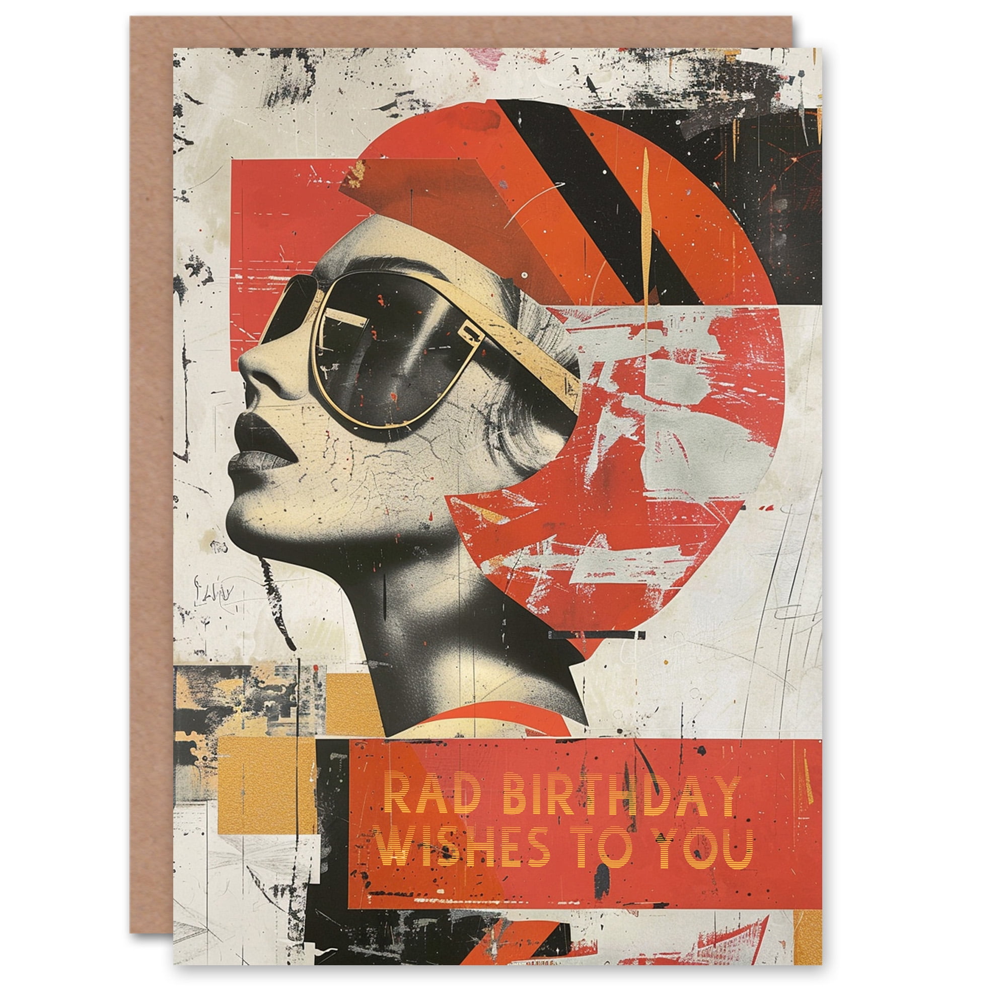 Artery8 Rad Wishes To You Retro Mod Style Conceptual Art For Her Woman ...