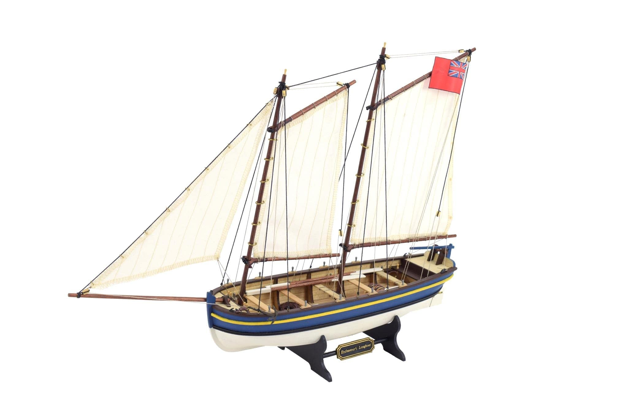 Artesanía Latina 19005. Wooden Ship Model Captain's Longboat of The ...