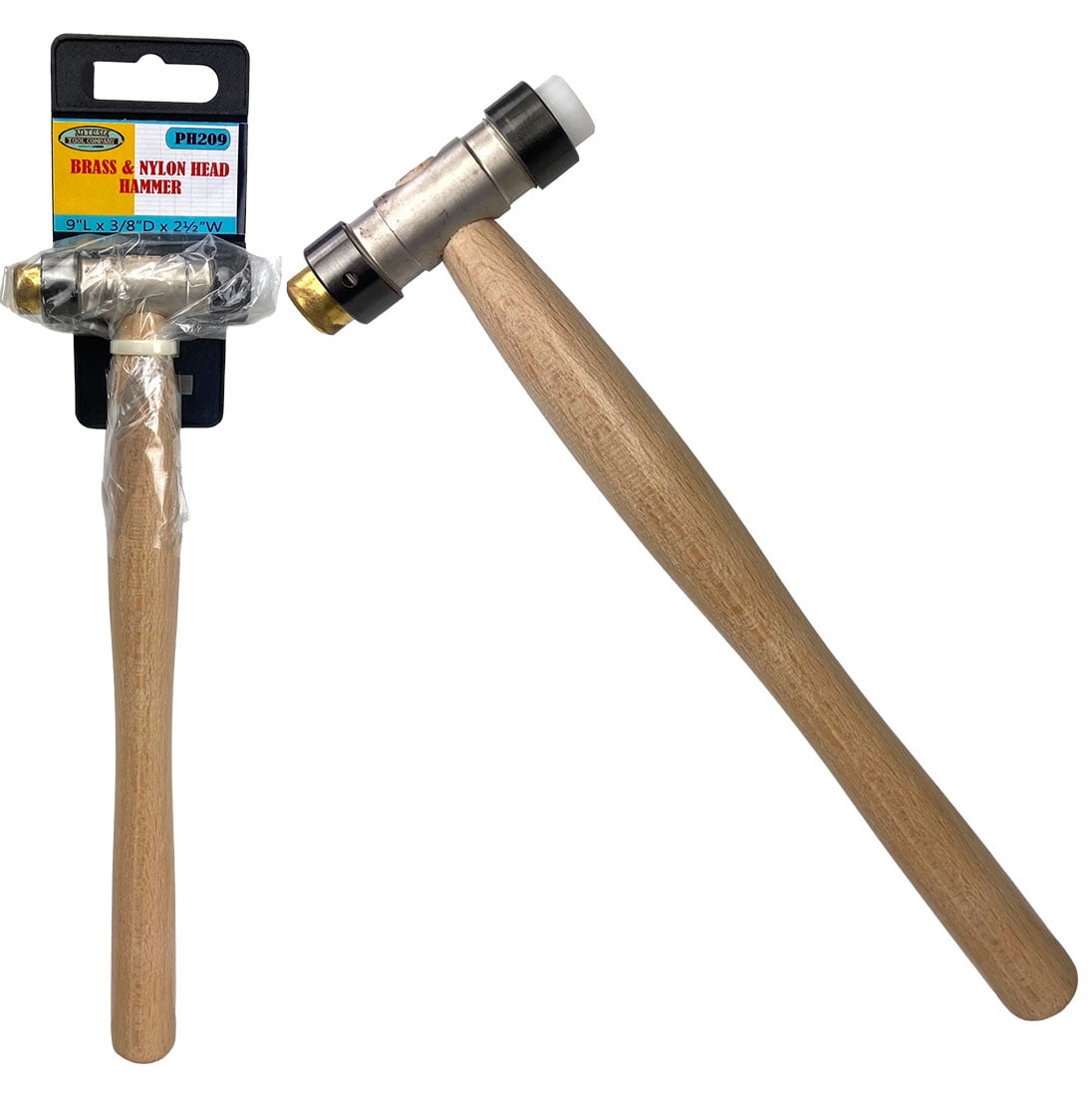 Artesia Tool Company Double Headed Nylon & Brass Hammer - PH-80209 ...