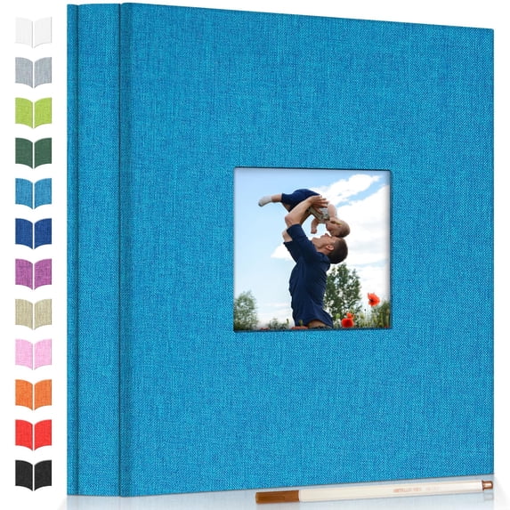 Artfeel Photo Album Self Adhesive Scrapbook Album for 3x5 4x6 5x7 8x10 ...