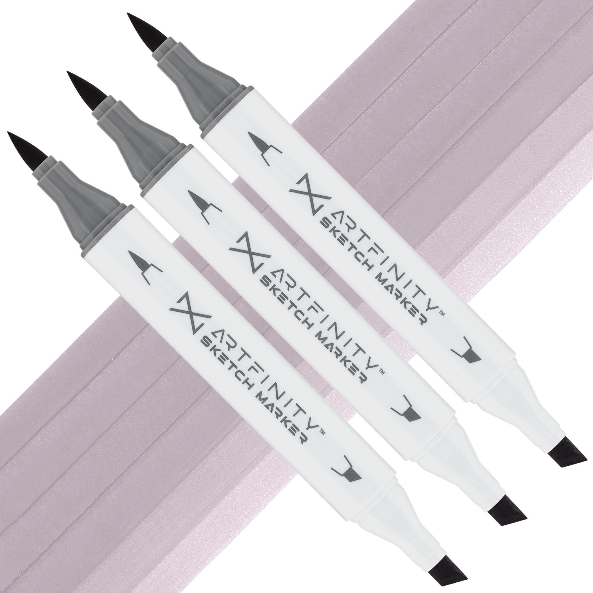 Artfinity Sketch Marker Sets - Set of 3 - Ash Lavender V9-4, Vibrant ...