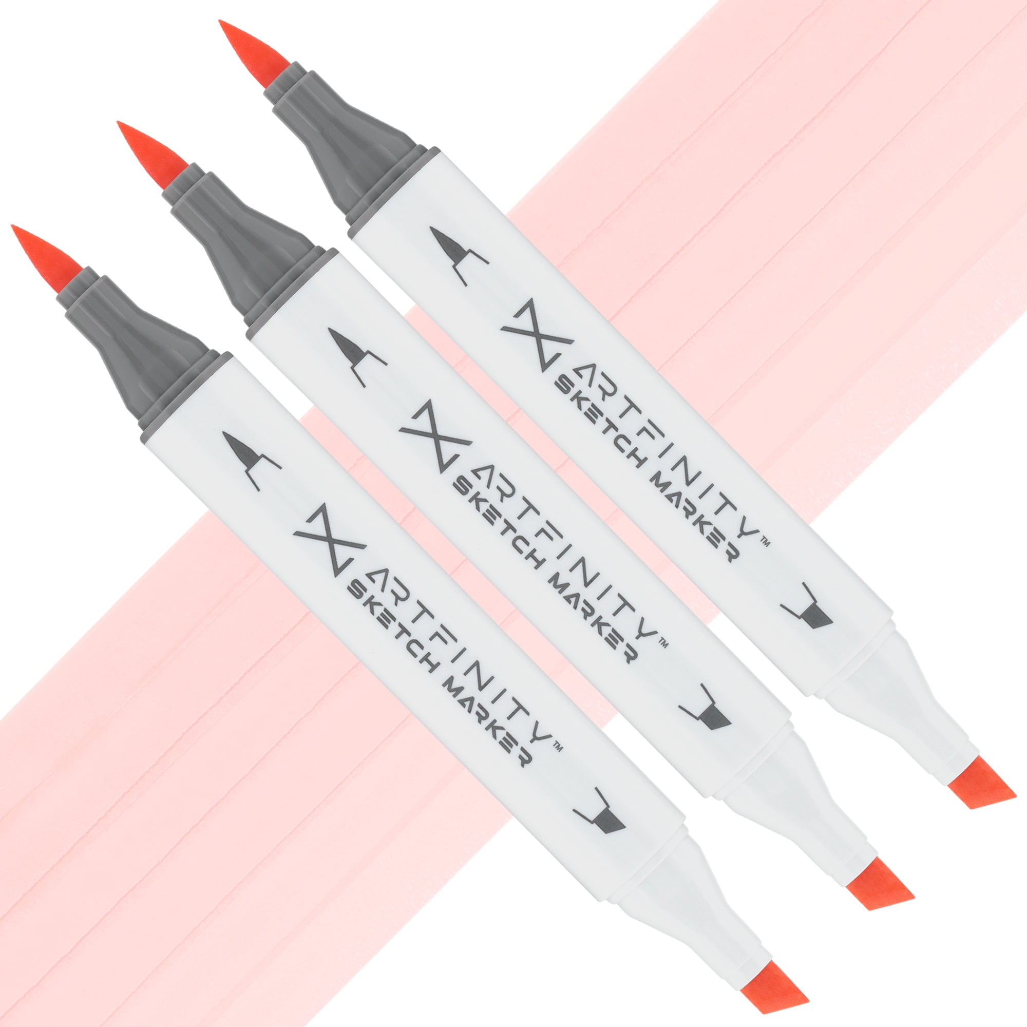 Artfinity Sketch Marker Sets - Set of 3 - BAllet Pink R2-1, Vibrant ...