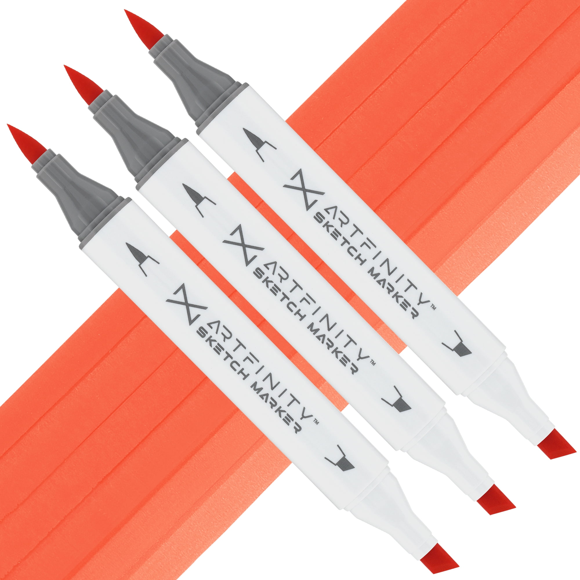Artfinity Sketch Marker Sets - Set of 3 - Cherry R1-55, Vibrant ...