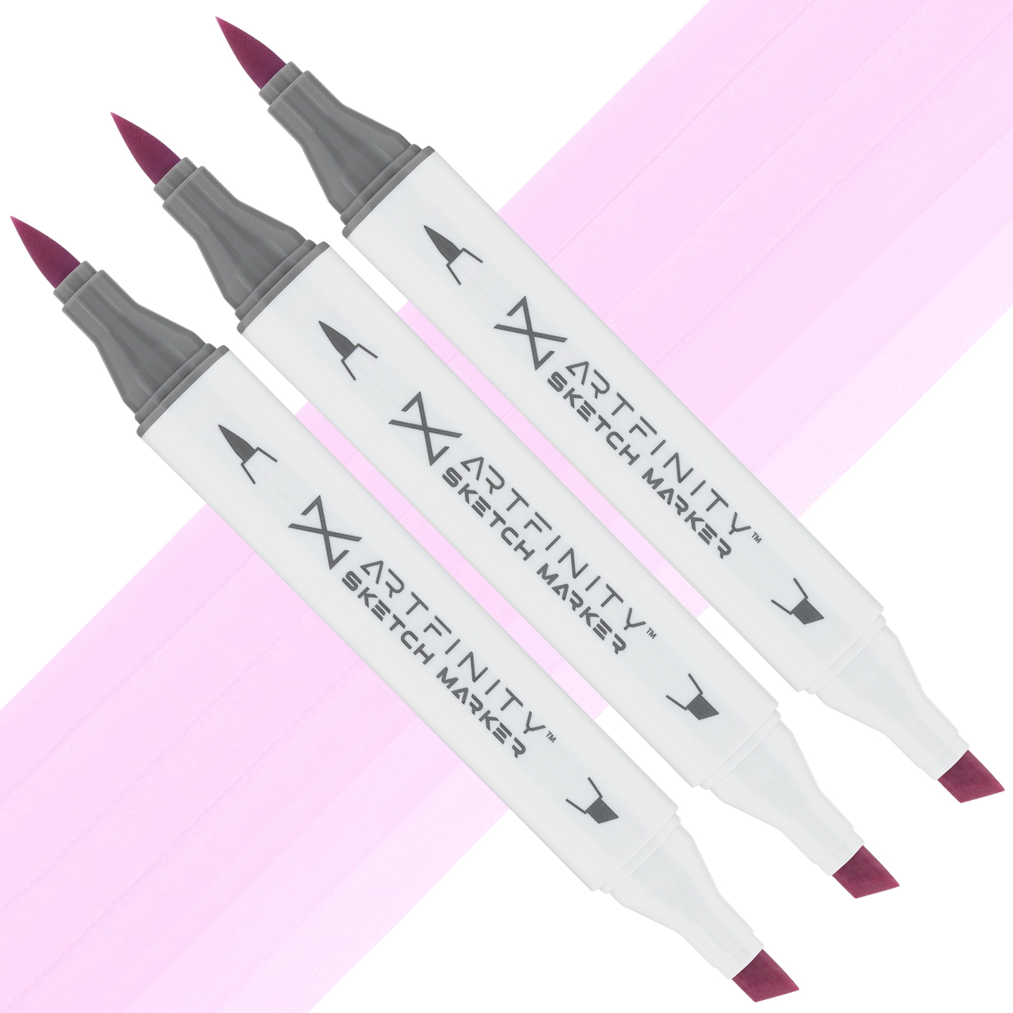 Artfinity Sketch Marker Sets - Set of 3 - Deco Pink V1-2, Vibrant ...