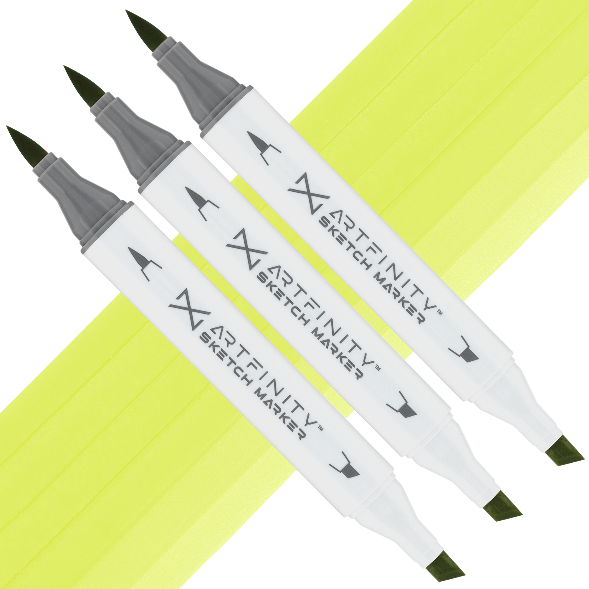 Artfinity Sketch Marker Sets - Set of 3 - New Leaf YG3-2, Vibrant ...