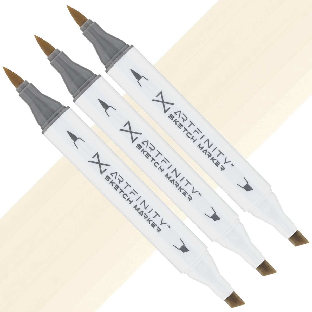 Artfinity Sketch Marker Sets - Set of 3 - Pale Yellow YG8-1, Vibrant ...