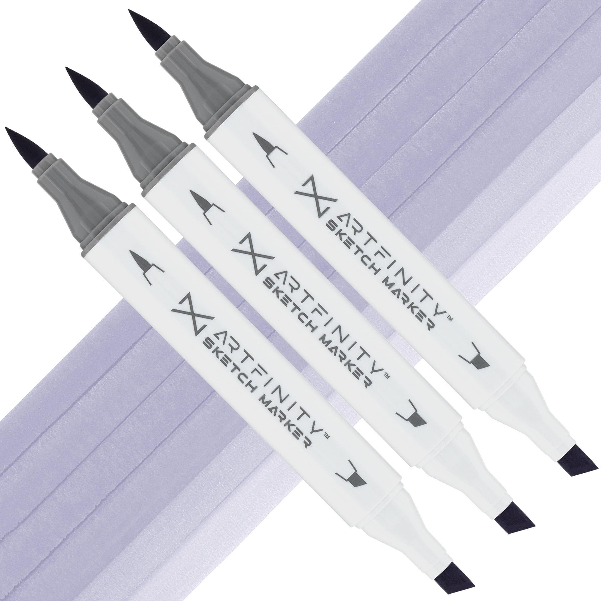 Artfinity Sketch Marker Sets - Set of 3 - Prune BV7-3, Vibrant ...