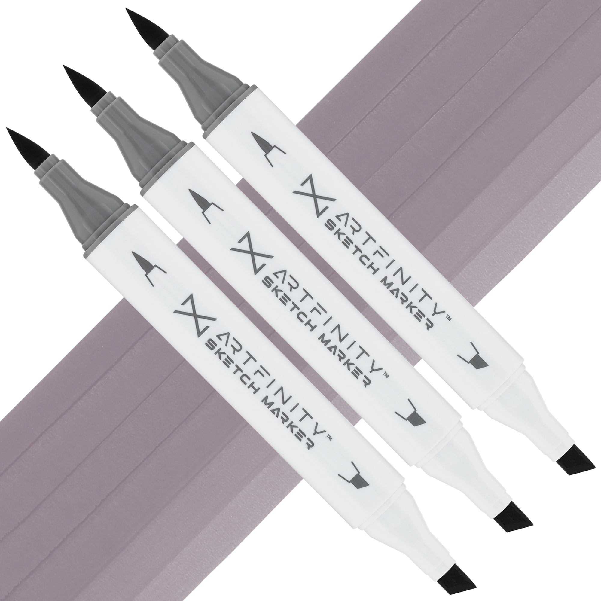 Artfinity Sketch Marker Sets - Set of 3 - Slate Gray V9-5, Vibrant ...