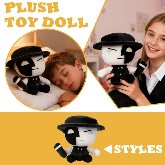 Artful Die Of Death Plushie 9.8 In Plush Collectible Stuffed Animal ...