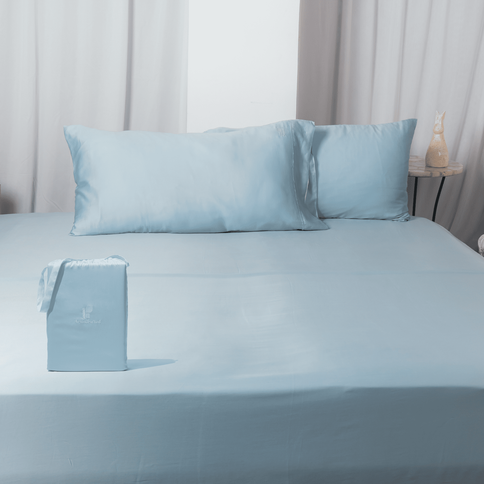 ArthCrafted 100% Austrian Eucalyptus Sheets | 4PC Tencel Lyocell Sheets ...