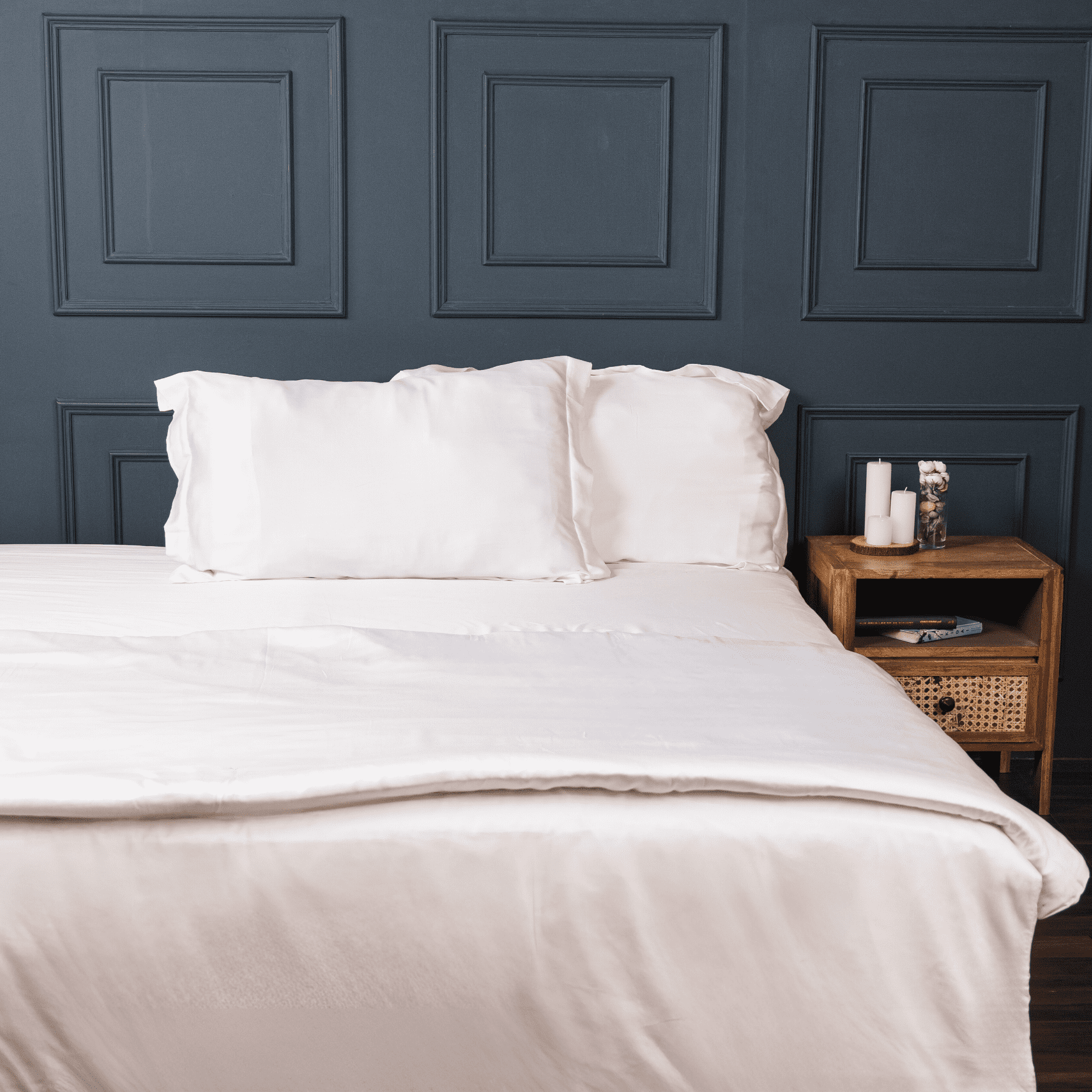 ArthCrafted 100% Austrian Eucalyptus Tencel Duvet Cover Queen, Luxury ...