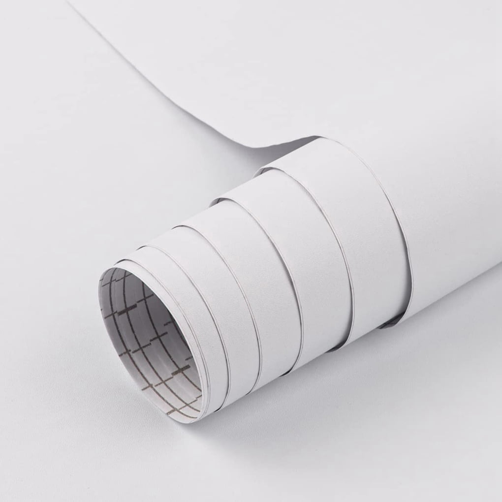 Arthome 17''x78.7'' White Contact Paper, Self Adhesive Wallpaper ...
