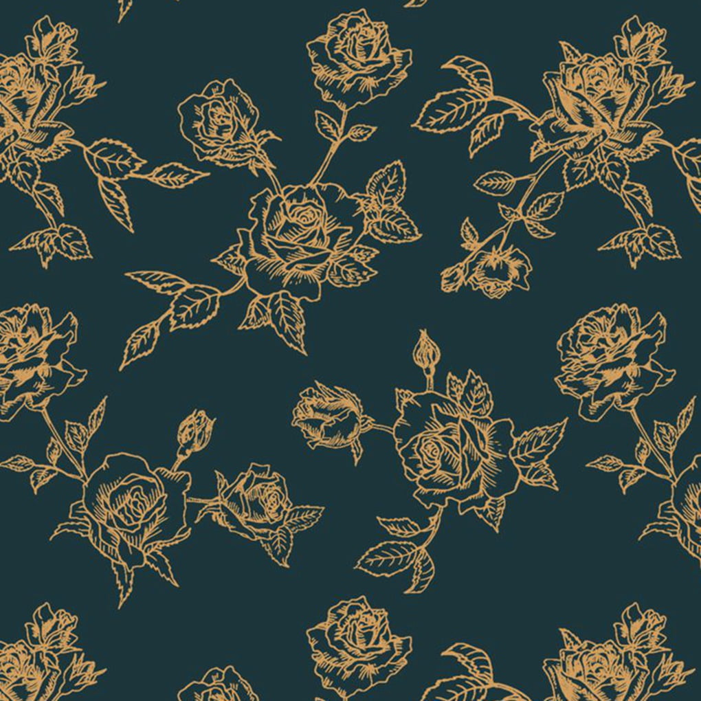Arthome Peel and Stick Wallpaper，17"×393" Self Adhesive Floral Contact ...