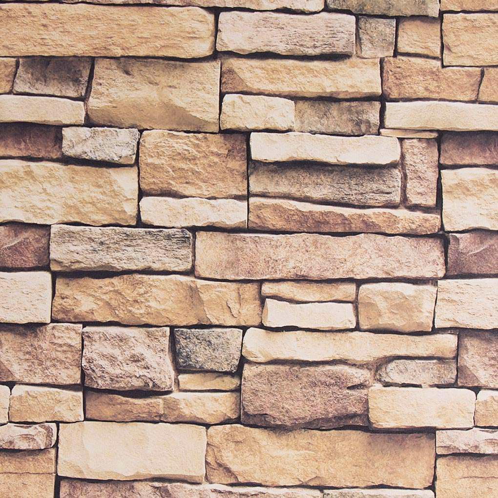 Arthome Rock Wallpaper Peel and Stick 17''x393'' Self Adhesive Contact ...