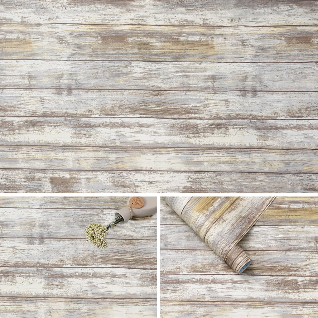 Arthome Rustic Wood Contact Paper Peel and Stick Self-Adhesive ...