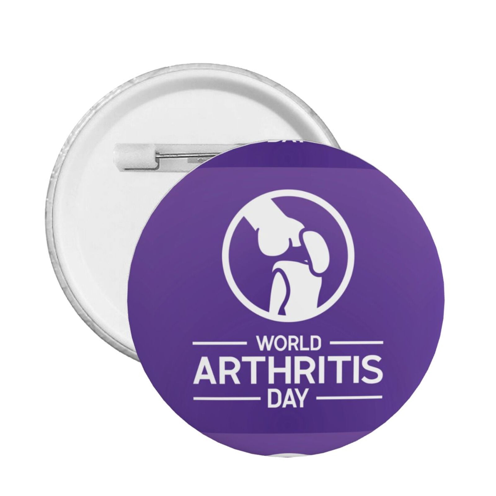 Arthritis Awareness Day Circular Button Fashion Badge Decoration ...