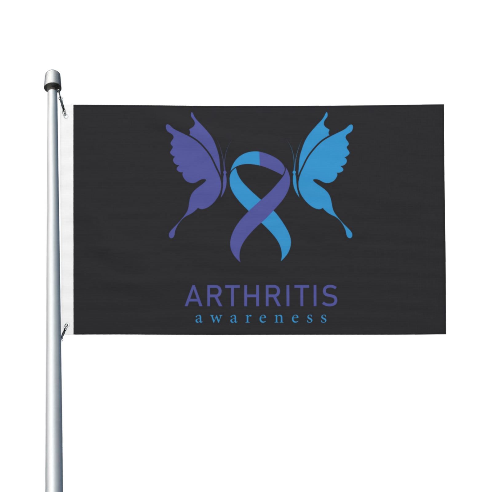 Arthritis Awareness Day Flag 3x5 Ft Double-Sided Flag Outdoor Sign ...